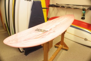 Bushman Longboard – Pink Marble – Hawaii Surf Factory, Custom ...